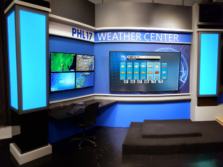 WPHL - Weather Area Addition | Weather Desk | Erector Sets, Inc