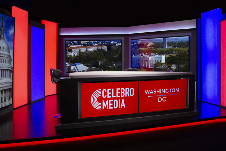 TV Set Design & Fabrication | Broadcast Set Designs | Erector Sets, Inc