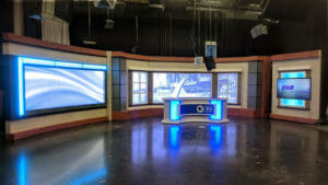 WLVT - PBS 39 | Studio Design & Fabrication | Erector Sets, Inc.