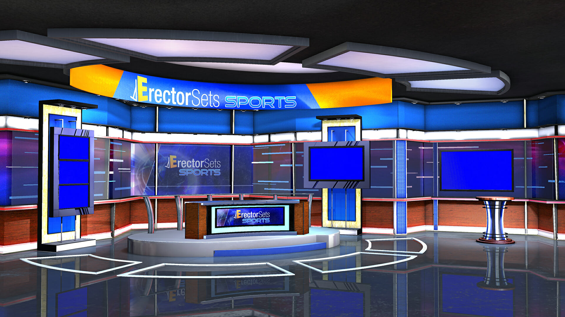 Lightcraft Technology | Sports Virtual Set 1 | Erector Sets, Inc.