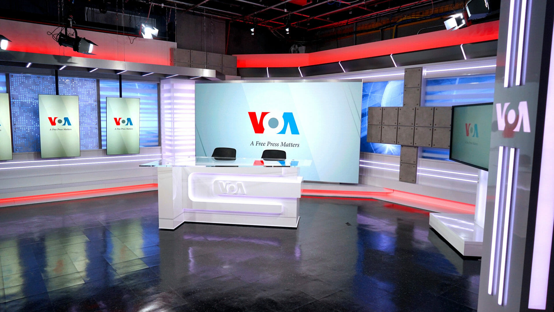 Voice of America - Studio 47 | Erector Sets Inc.